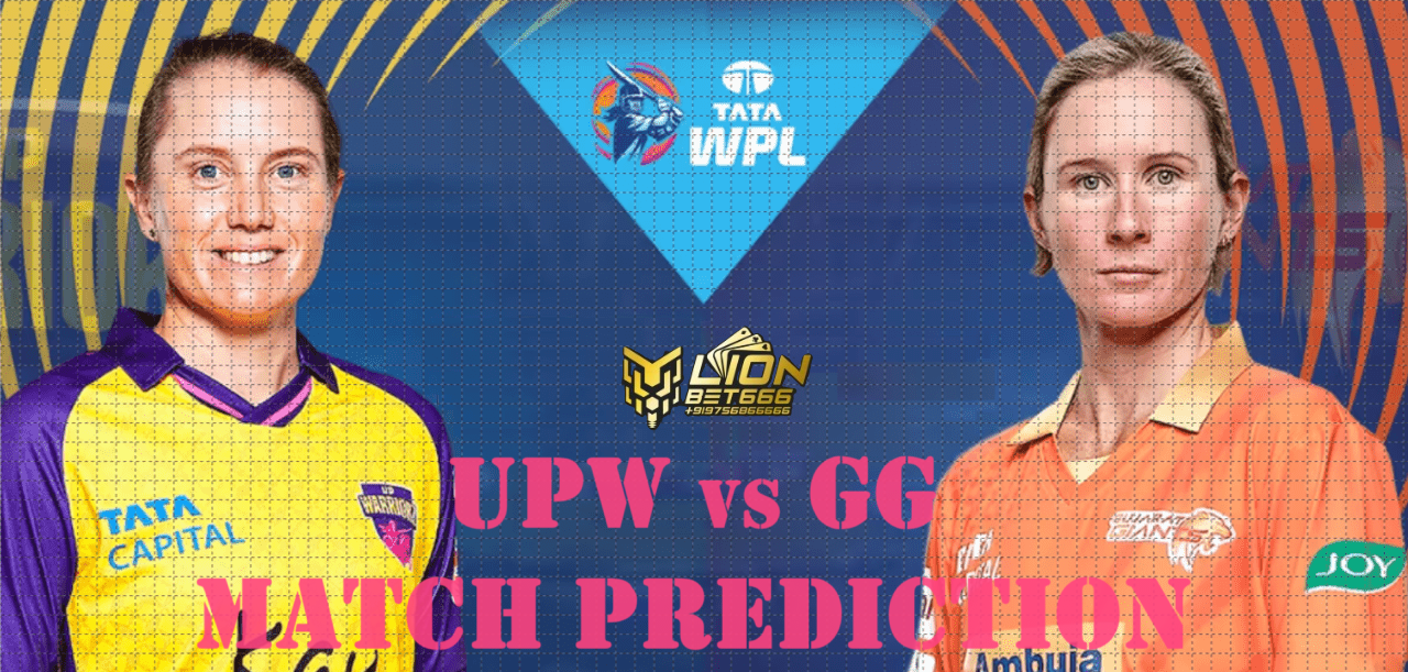 GG vs UP Warriorz WPL Match Prediction ONLINE | Lionbet666